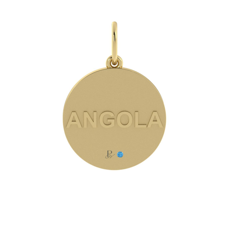 Angola Destination Charm - Patsy Wesson Jewelry Design