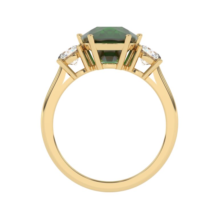 Custom Three Stone Ring – Patsy Wesson Jewelry Design